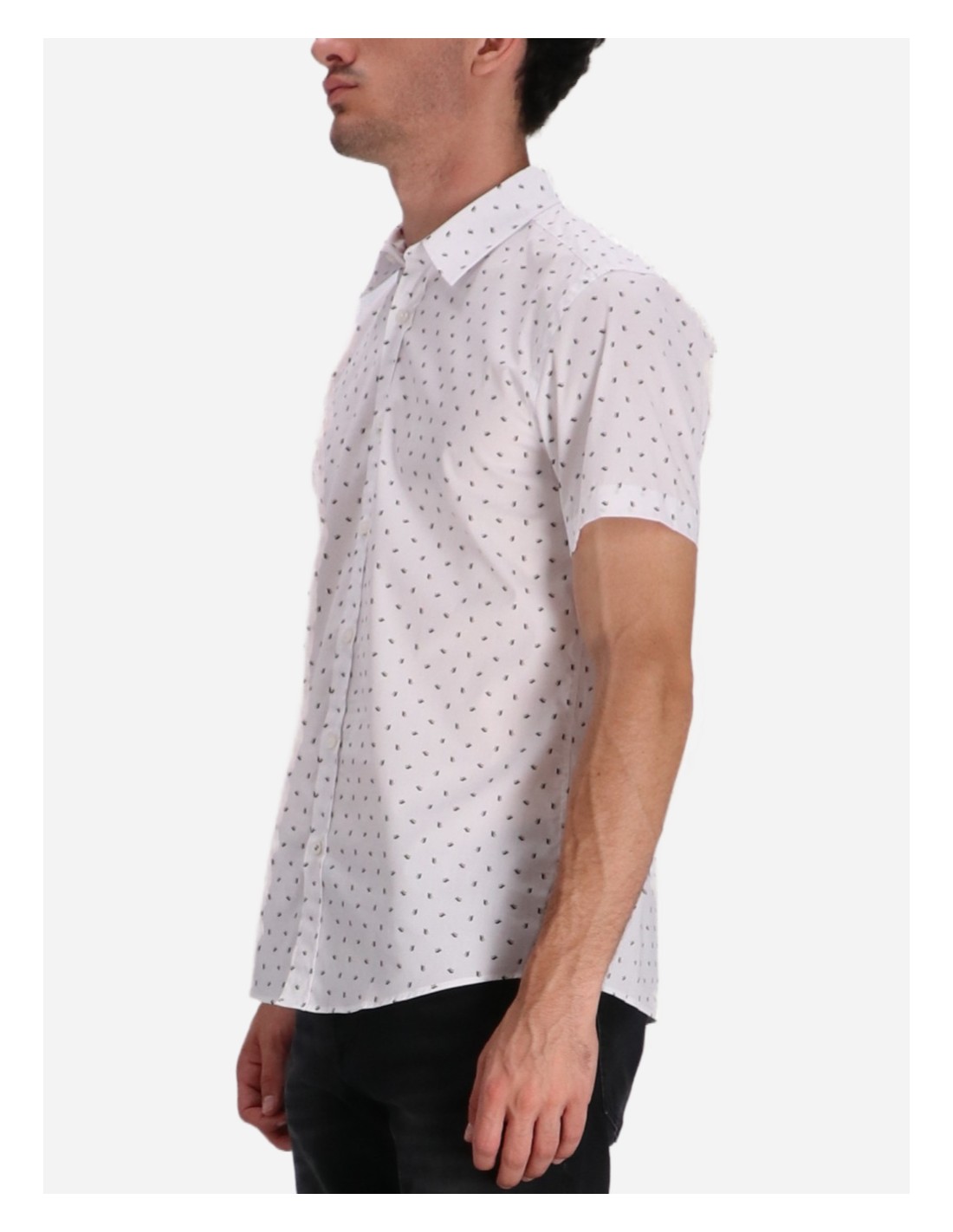 boss shirt manc-roan-ken-sh-c1-251 - 50535417 260 Talla M Color blanco