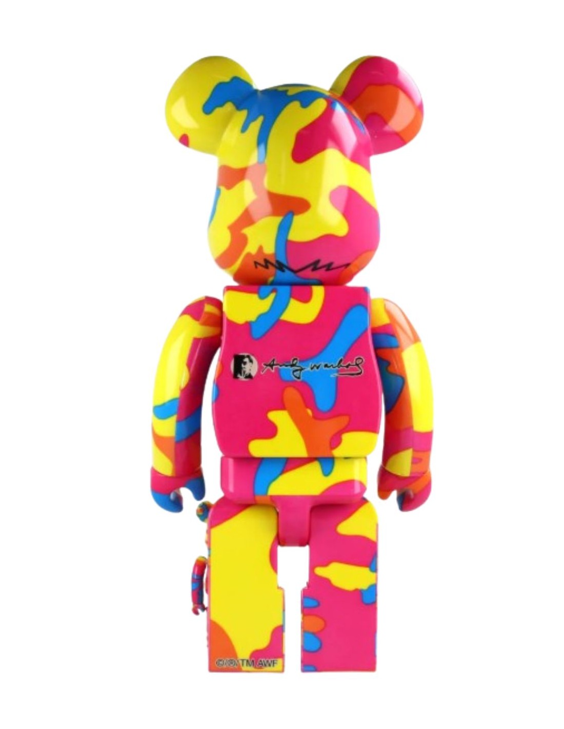 bearbrick decoracion unisex bearbrick 100% 400% andy warhol bwwt 3 ...