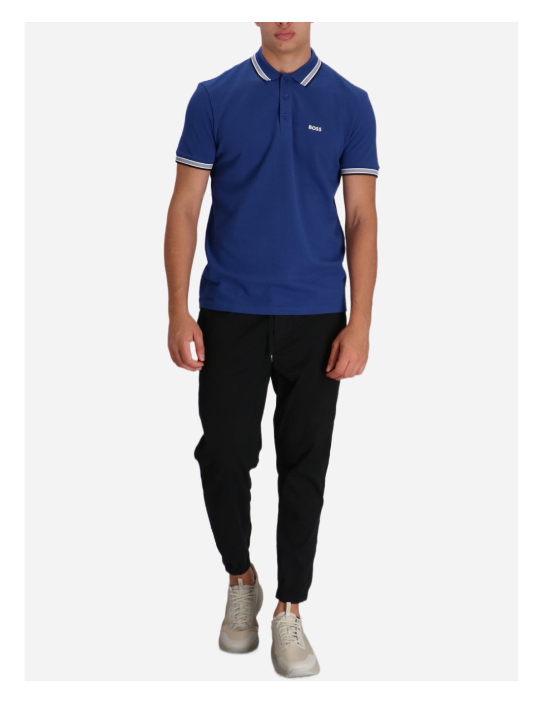 boss polo manpaddy - 50469055 420 Talla L Color Azul