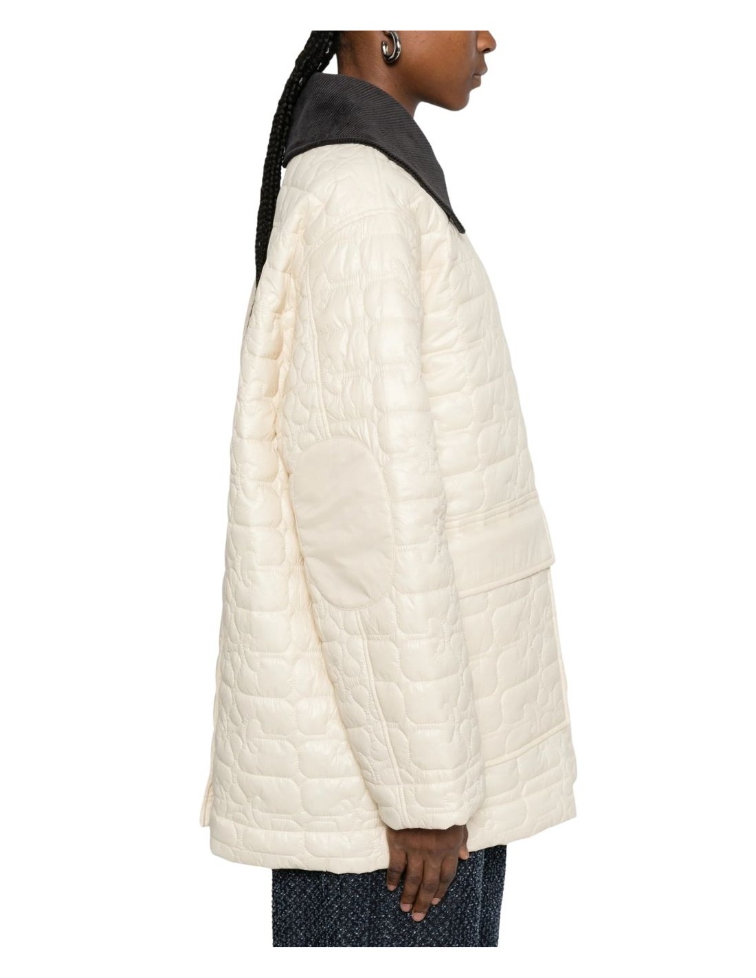 ganni outerwear womanshiny quilt jacket - a1010078 265 Talla XXS/XS ...