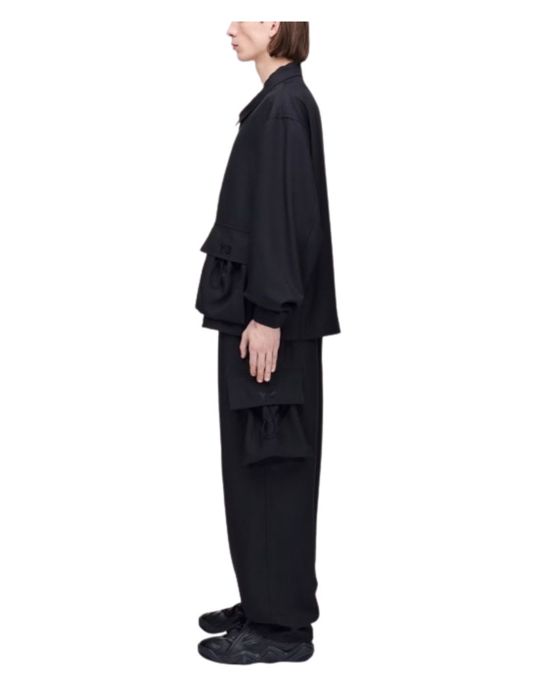 y3 outerwear manuni su blouson - ks7648 black Talla S Color negro