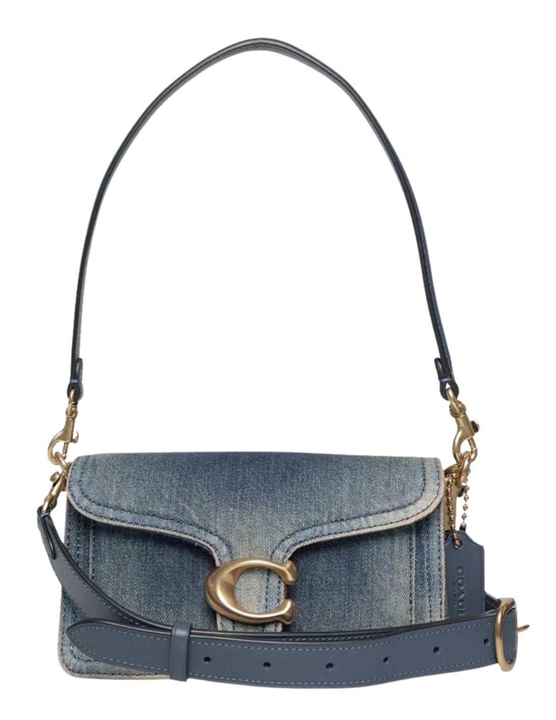 coach crossbody womanloved denim tabby shoulder bag 20 - ccx33 b4 dark ...