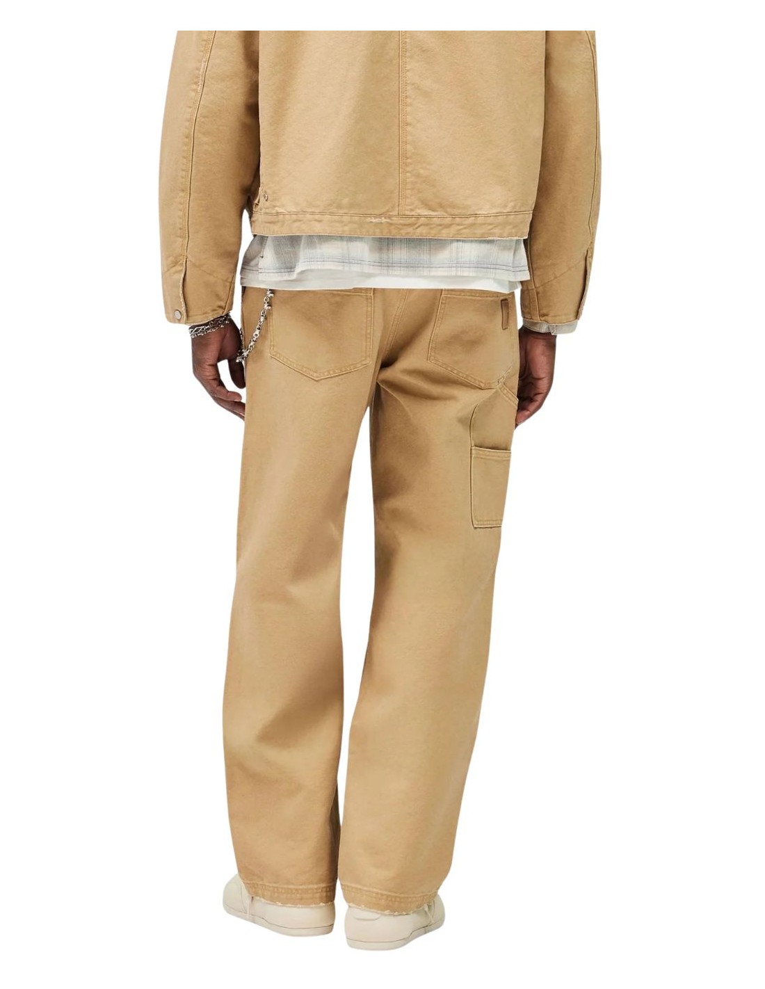 represent pantalon hombre worker pant - mlm100479 beige Talla S
