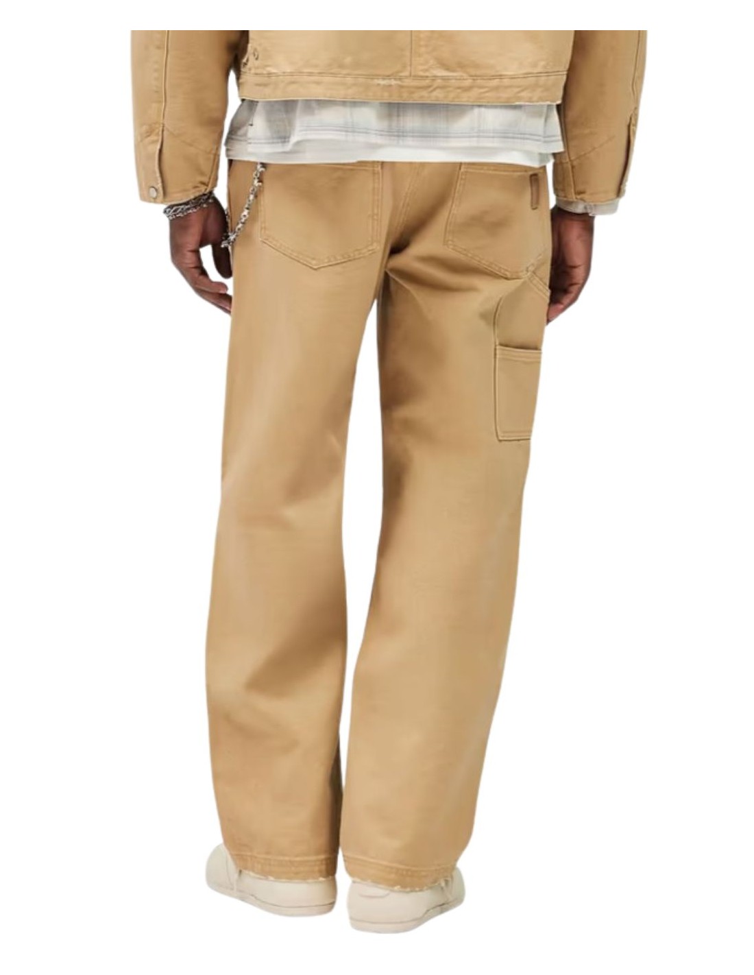 represent pantalon hombre worker pant - mlm100479 beige Talla S