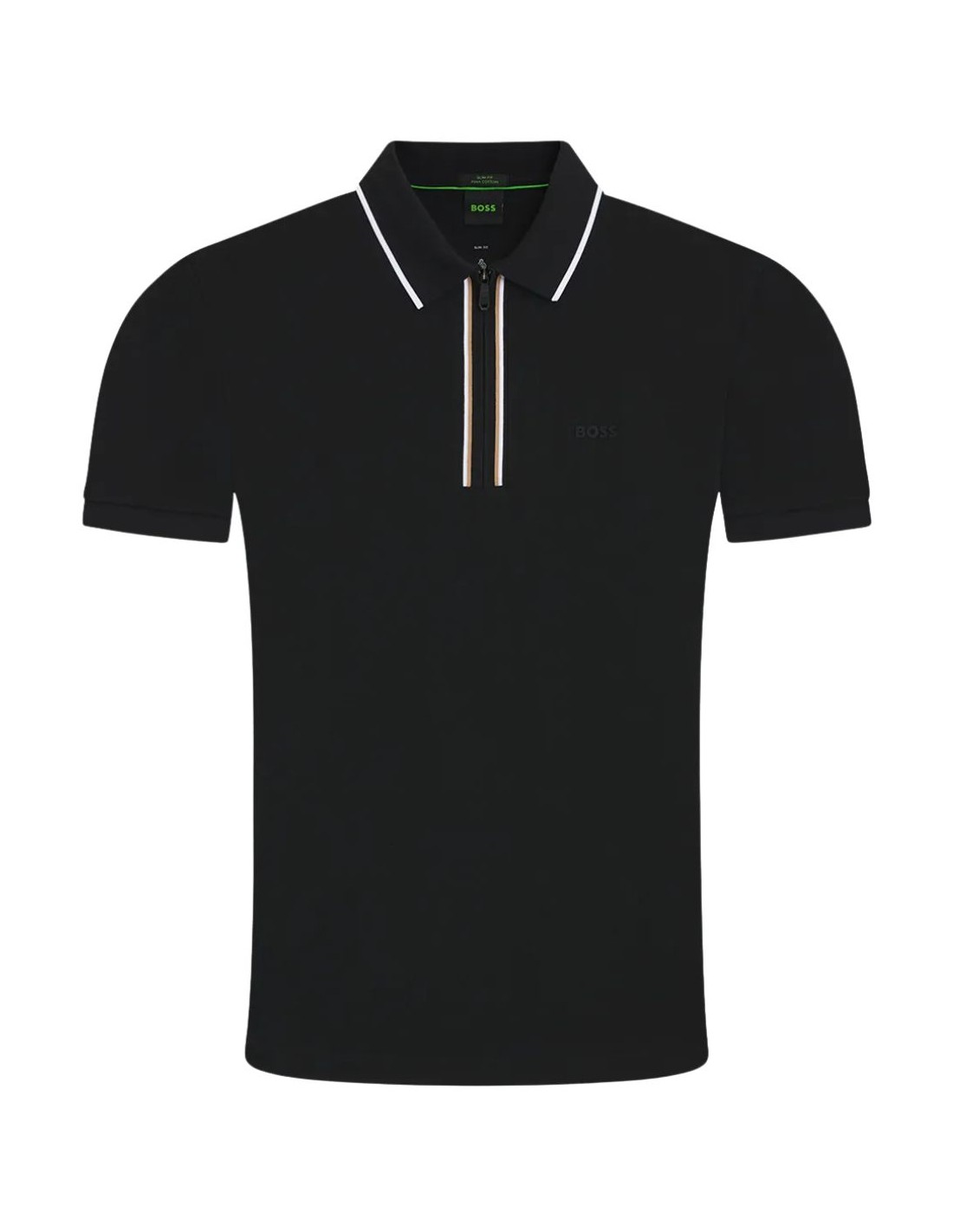 boss polo hombre philix goc - 50555698 001 Talla M Color negro